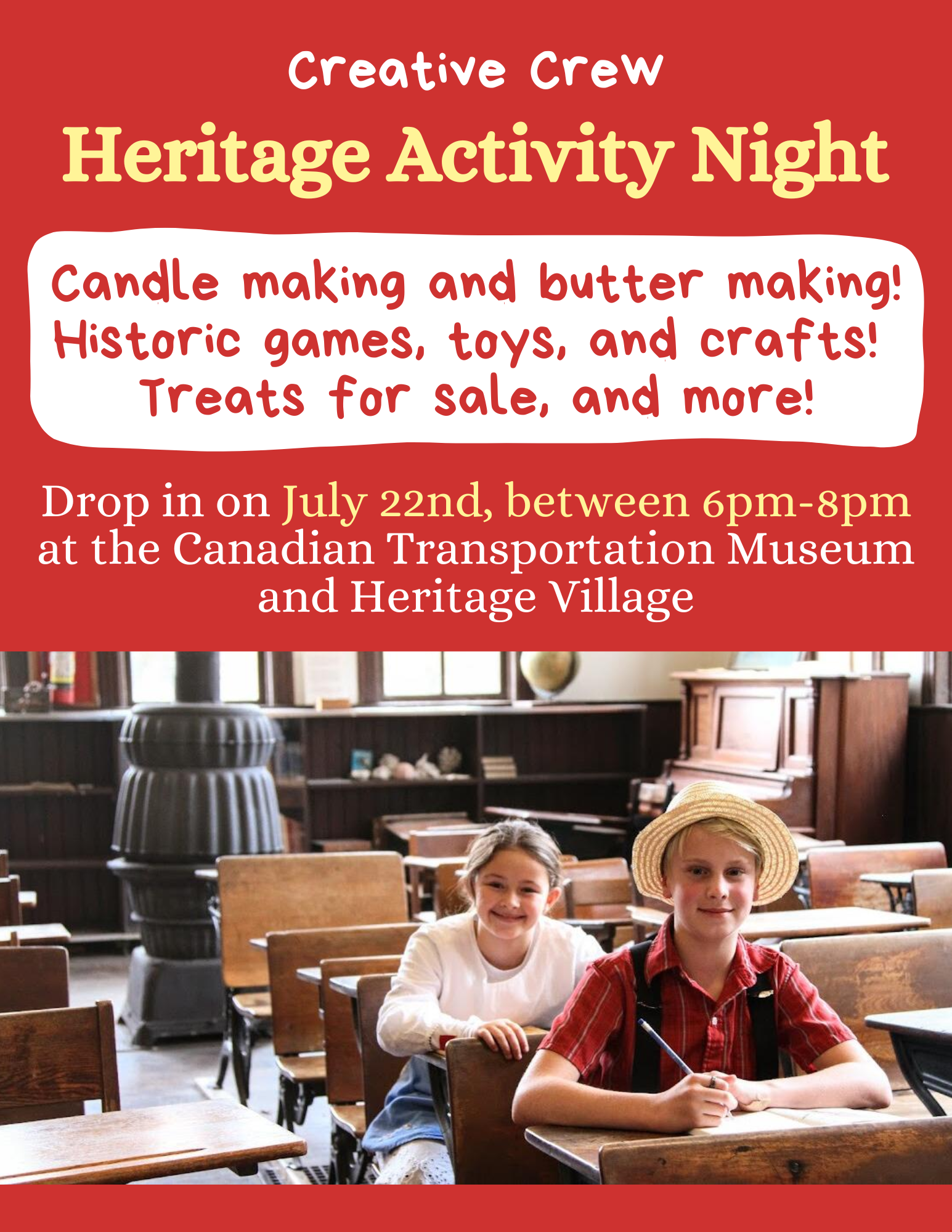 Events List – Canadian Transportation Museum & Heritage Village